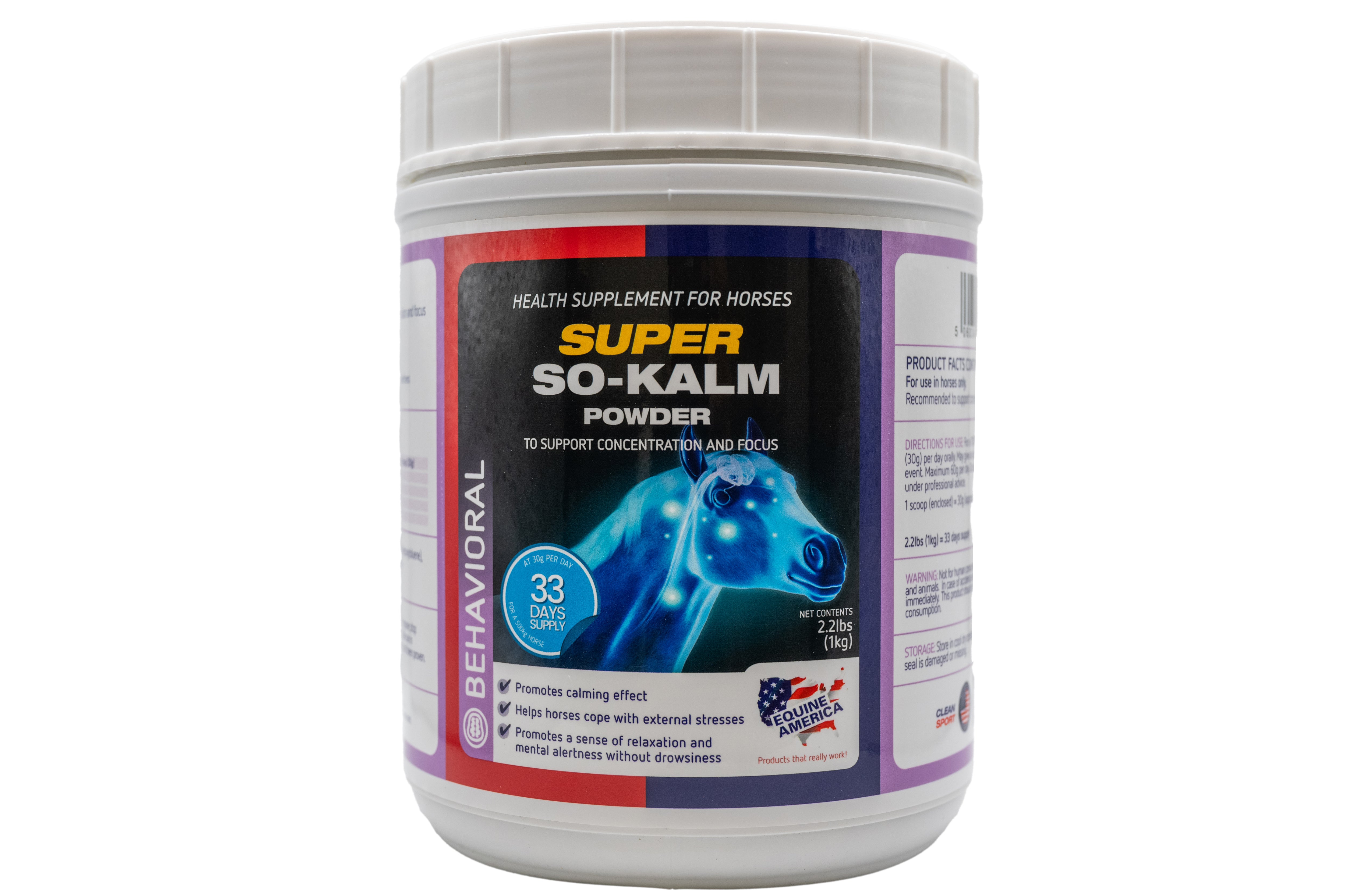Super So Kalm Powder – Equine America USA